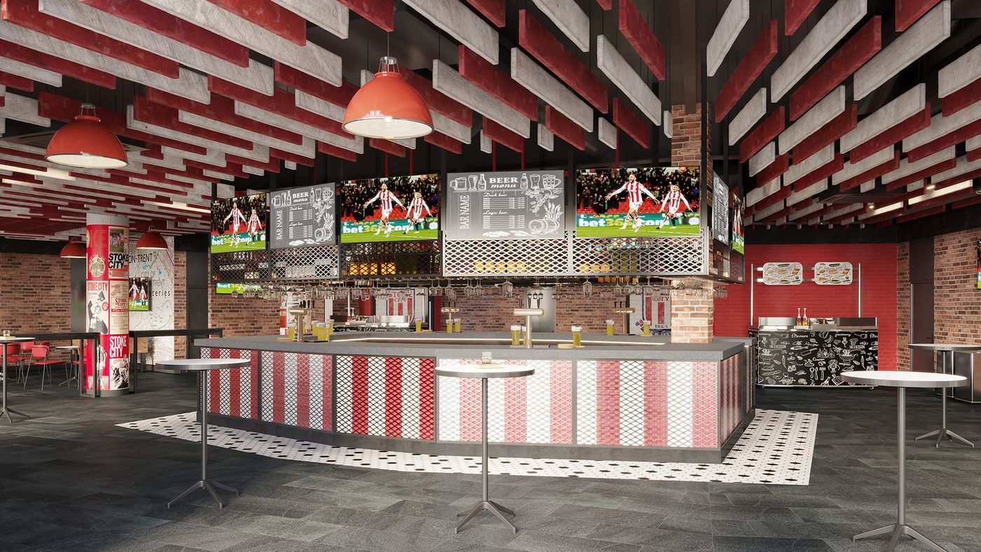Stoke City Unveil Images Of £2.5m Sports Bar Makeover - fcbusiness