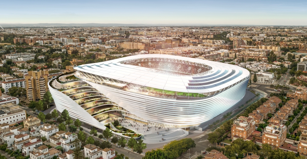 Real Betis Reveals New Benito Villamarín Stadium Designs