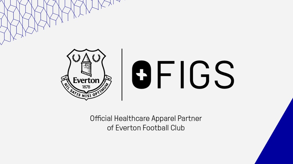 Everton Welcomes FIGS As Official Healthcare Apparel Partner