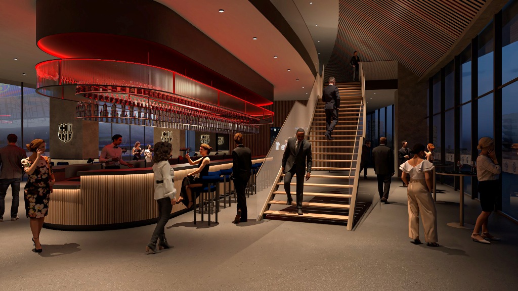 FC Barcelona Showcase New VIP Areas At Spotify Camp Nou