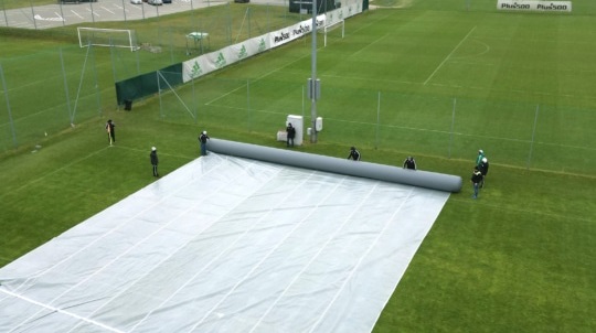 Matchsaver Deliver Pitch Protection To Legia Warsaw’s Training Centre
