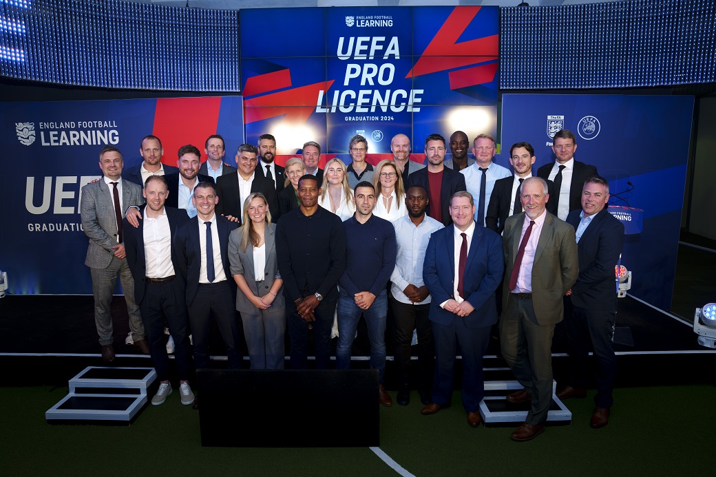 UEFA Pro Licence Coaches Celebrate Graduation At National Football Museum - fcbusiness