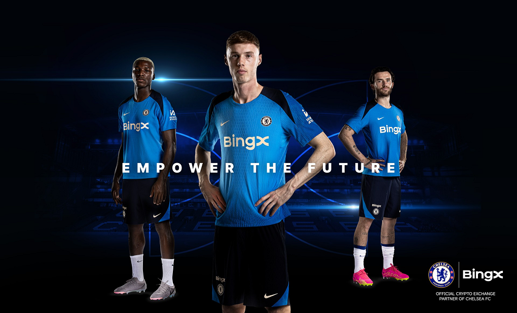 Chelsea Unveil BingX As New Training Wear Partner
