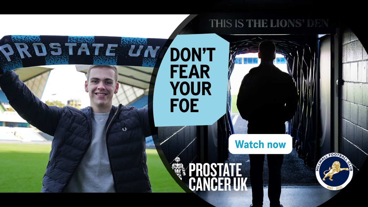 Millwall Fan Honours Lifesaving Legacy Of Father & Prostate Cancer UK