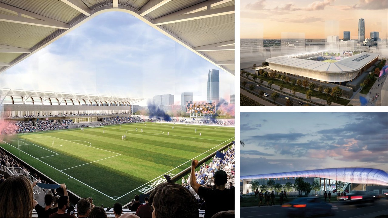 Oklahoma City Reveal New Populous-Designed Multipurpose Stadium Plans ...